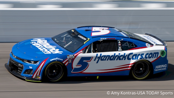 Watch: Kyle Larson Wins In Closest Finish In NASCAR Cup History - FloRacing