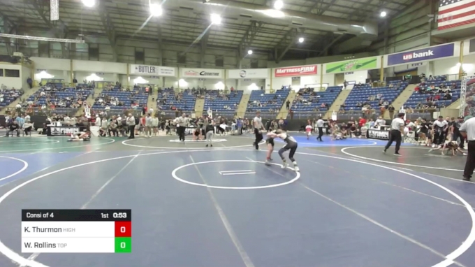 86 lbs Consi Of 4 - Kolson Thurmon, High Kaliber vs Wynston Rollins ...