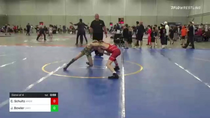 73 lbs Consi Of 4 - Colton Schultz, American Gladiators vs Jaxten ...