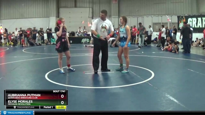135 lbs 3rd Place Match - Aubrianna Putman, Queen Bees Wrestling Club ...