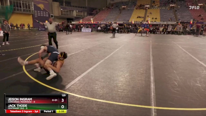 125 lbs Semis & 1st Wrestleback (8 Team) - Jack Thode, Centenary (NJ ...