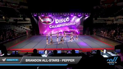 Brandon All-Stars - Pepper [2022 L1 Junior Day 2] 2022 American Cheer ...