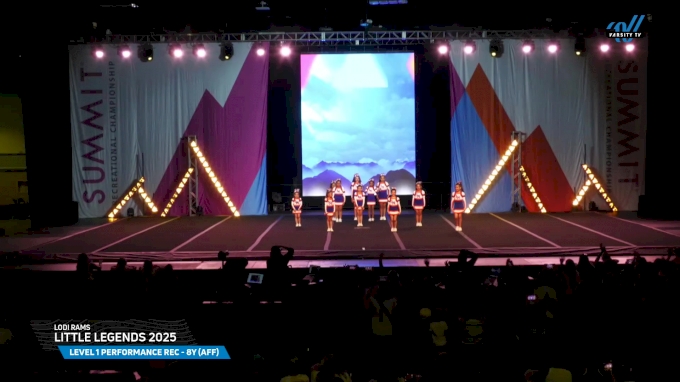 Lodi Rams - Little Legends 2025 [2025 L1 Performance Rec - 8Y (AFF) Day ...