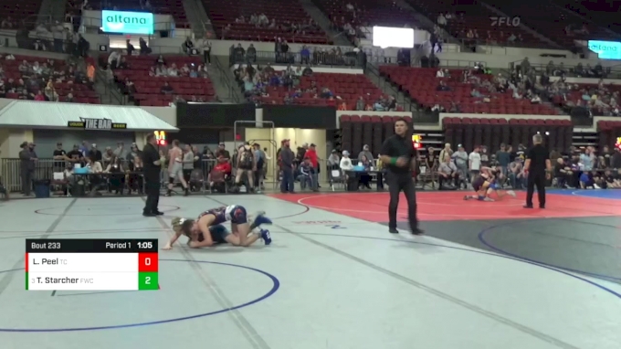 102 lbs Champ. Round 2 - Trey Starcher, Forsyth Wrestling Club vs ...