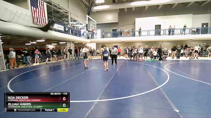 175 lbs Champ. Round 1 - Koa Decker, Punisher Wrestling Company vs ...