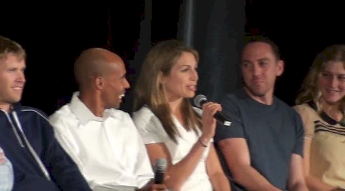 Sarah Hall explains her FL highlight of meeting Ryan at 2012 Foot ...