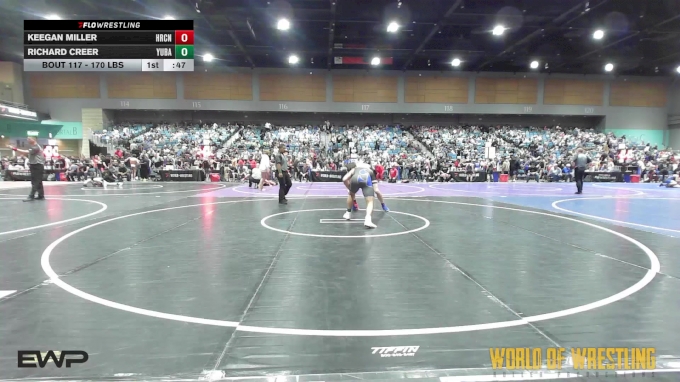 170 lbs Consi Of 16 #2 - Keegan Miller, Hurricane Wrestling vs Richard ...