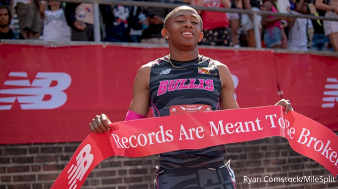 Quincy Wilson Sets New Career Best, Meet Record At New Balance ...