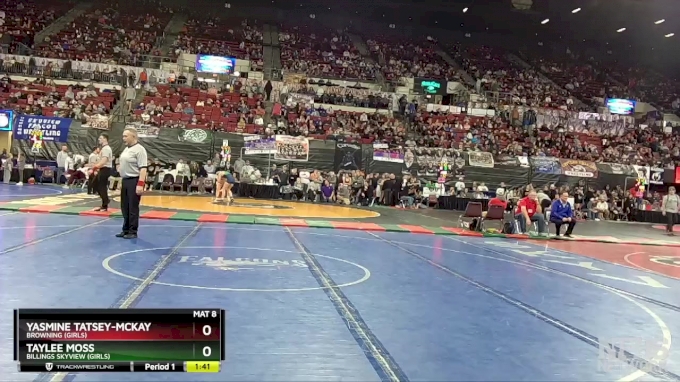 G - 138 lbs Quarterfinal - Yasmine Tatsey-McKay, Browning (Girls) vs ...