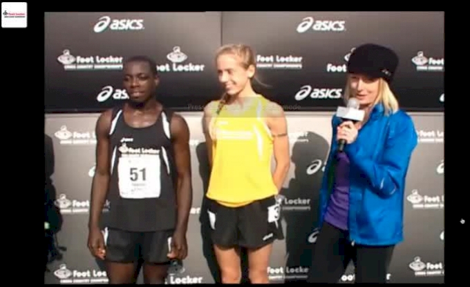 King Edward Cheserek and Queen Anna Rohrer receive their crowns