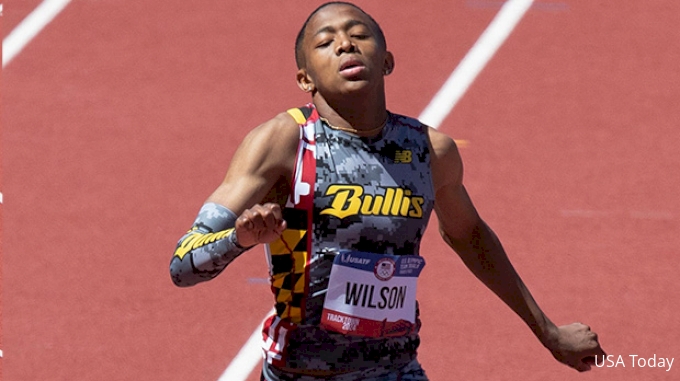 Bullis School's Quincy Wilson Breaks World U18 Record At U.S. Trials ...
