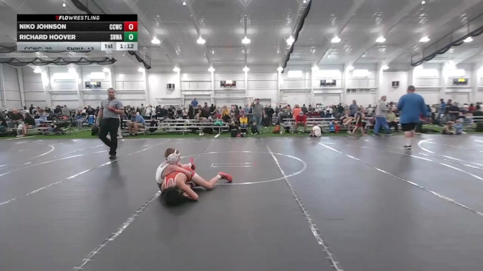 80 lbs Round 1 (10 Team) - Niko Johnson, Capital City WC vs Richard ...