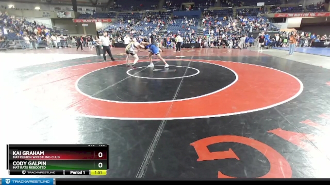 165 lbs Champ. Round 1 - Cody Galpin, Mat Rats Rebooted vs Kai Graham ...