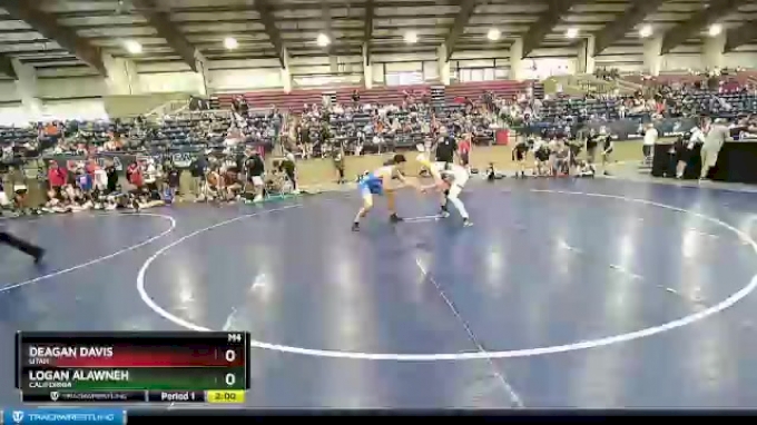 170 lbs Champ. Round 1 - Deagan Davis, Utah vs Logan Alawneh, California