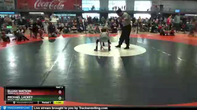 65 lbs Cons. Round 2 - Michael Lackey, Skulls And Crossbones vs Elijah ...