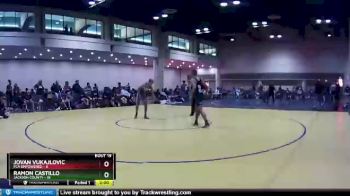 132 lbs Semis & Wb (16 Team) - Ramon Castillo, Jackson County vs Jovan ...