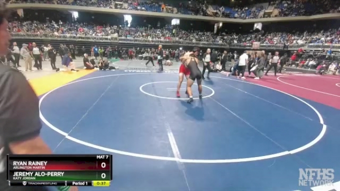 6A 190 lbs 3rd Place Match - Ryan Rainey, Arlington Martin vs Jeremy ...