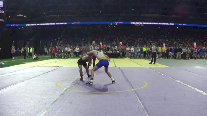 D3-132 lbs Cons. Round 2 - Dominic D`Ambrosio, Imlay City HS vs Cameron ...