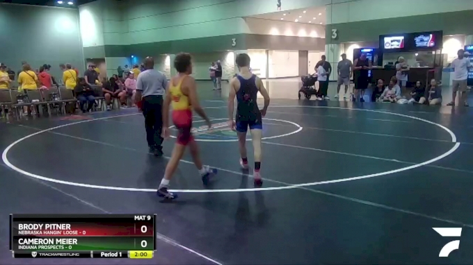 106 lbs Round 3 (6 Team) - Cameron Meier, Indiana Prospects vs Brody ...