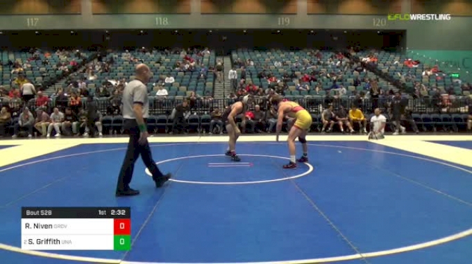 165 lbs Quarterfinal - Ryan Niven, Grandview vs Shane Griffith, Unattached