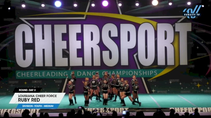 Louisiana Cheer Force - Ruby Red [2024 L2 Youth - Medium Day 2] 2024 ...