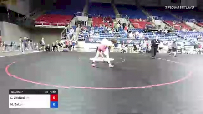 152 lbs Round Of 16 - Caleb Caldwell, Missouri vs Mitchell Betz, Indiana