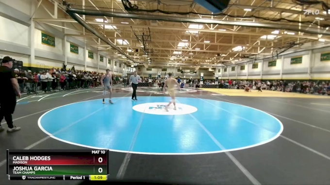 152 lbs Champ. Round 1 - Joshua Garcia, Team Champs vs Caleb Hodges, Madison