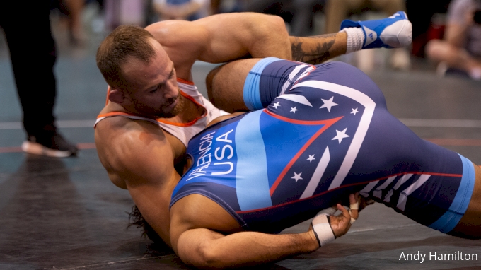 92 kg Round 2 - David Taylor, Cowboy RTC/ TMWC vs Zahid Valencia ...