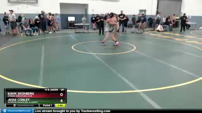 187 lbs Rr1 - Jesse Conley, INTERIOR GRAPPLING ACADEMY vs Kavik ...