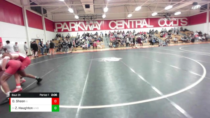 149 lbs Champ. Round 2 - Zach Haughton, Indianapolis vs Daniel Sheen ...