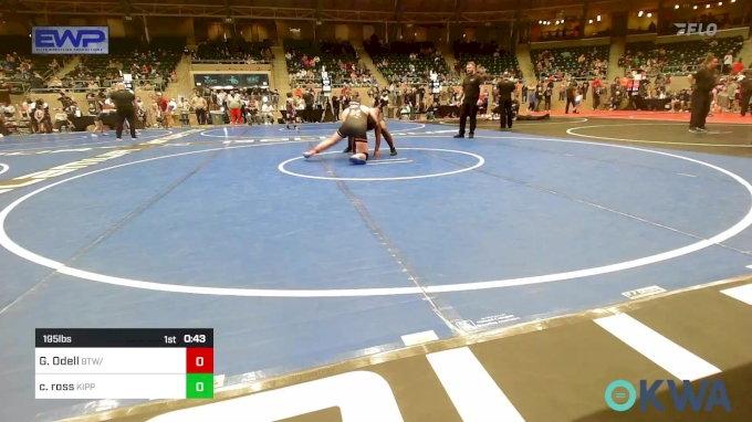 195 lbs Rr Rnd 1 - Gideon Odell, Bookert T Washing/Carver vs Cj Ross ...