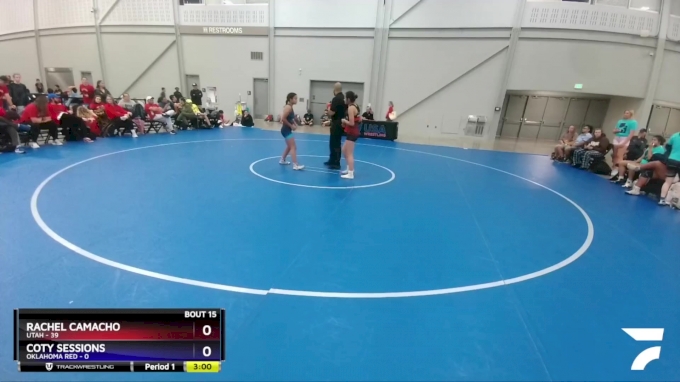 112 lbs Placement Matches (8 Team) - Rachel Camacho, Utah vs Coty ...