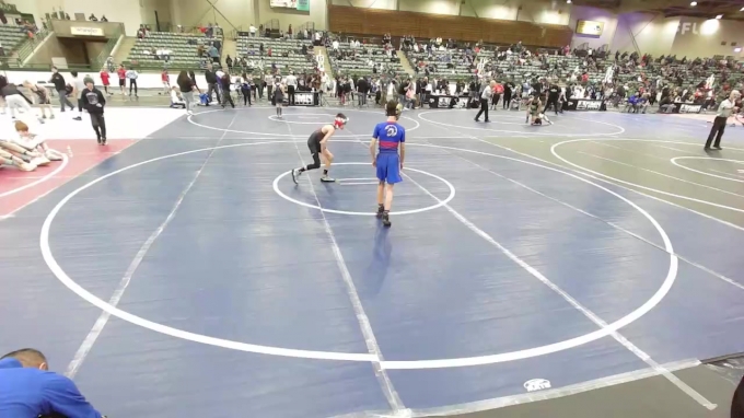 74 lbs Consi Of 8 #2 - Aiden Salindong, Durham WC vs Karver Peasley ...
