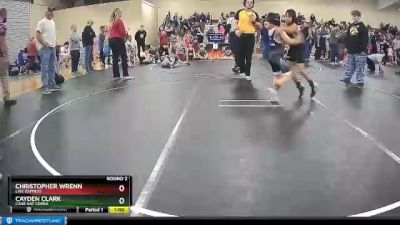 82 lbs Round 2 - Cayden Clark, Cane Bay Cobra vs Christopher Wrenn, LWC ...