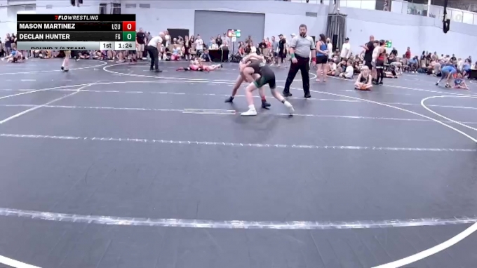 84 lbs Round 7 (8 Team) - Declan Hunter, Frost Gang vs Mason Martinez ...