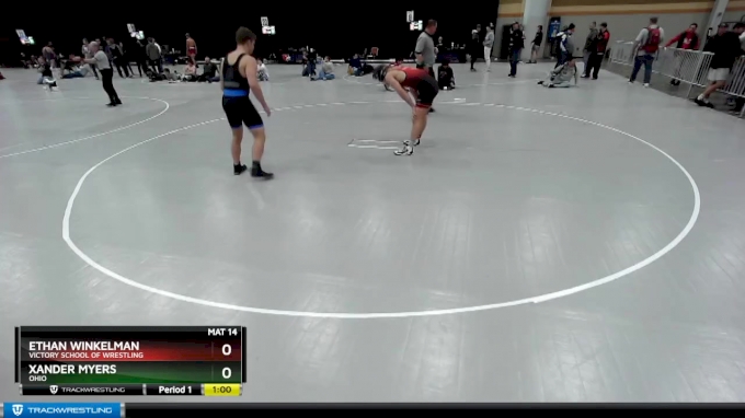 190 lbs Cons. Semi - Ethan Winkelman, Victory School Of Wrestling vs ...