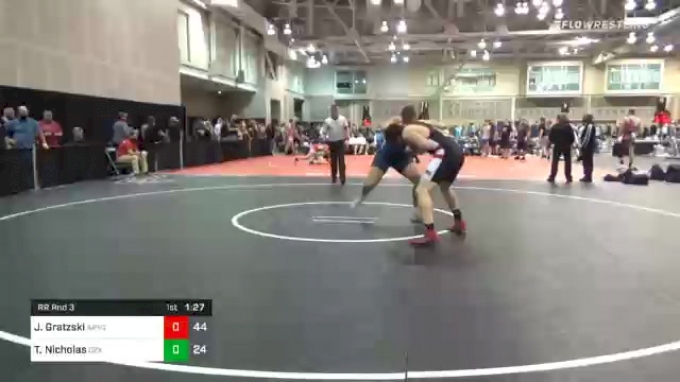 285 lbs Prelims - Josh Gratzski, Apex Gold vs Ty Nicholas, C2x Mean Machine