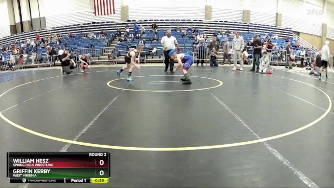 85 lbs Round 2 - Griffin Kerby, West Virginia vs William Hesz, Spring ...