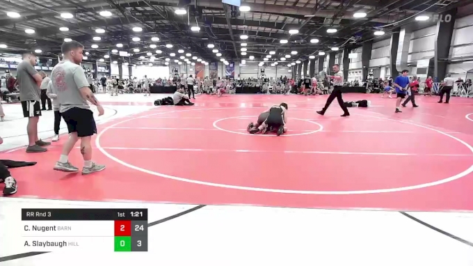 145 lbs Rr Rnd 3 - Colin Nugent, Smittys Barn vs Austen Slaybaugh ...