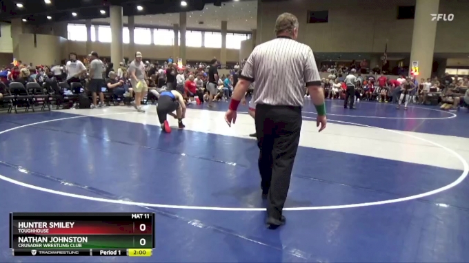 190 lbs Champ. Round 2 - Hunter Smiley, Toughhouse vs Nathan Johnston ...