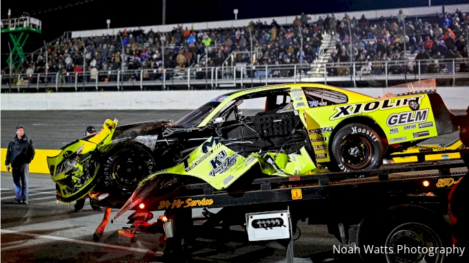Casey Roderick Okay After Being Launched Into Wall At Snowflake 100 ...