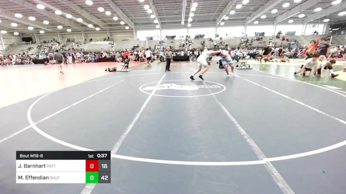 285 lbs Rr Rnd 3 - Jack Barnhart, Patton Trained Blue vs Mark Effendian ...