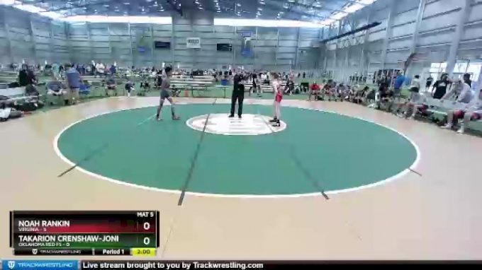 94 lbs Placement Matches (8 Team) - Noah Rankin, Virginia vs Takarion ...
