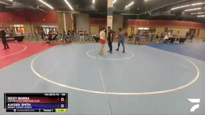 165 lbs Semifinal - Ricky Ibarra, Lofton Style Wrestling Club vs Kayden ...