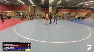 165 lbs Semifinal - Ricky Ibarra, Lofton Style Wrestling Club vs Kayden ...