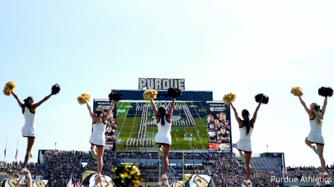 Purdue University Cheer Team Schedule At UCA College Nationals 2025 ...