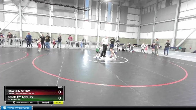 50-51 lbs Round 1 - Bentley Asbury, St. Maries WC vs Dawsen Stow ...