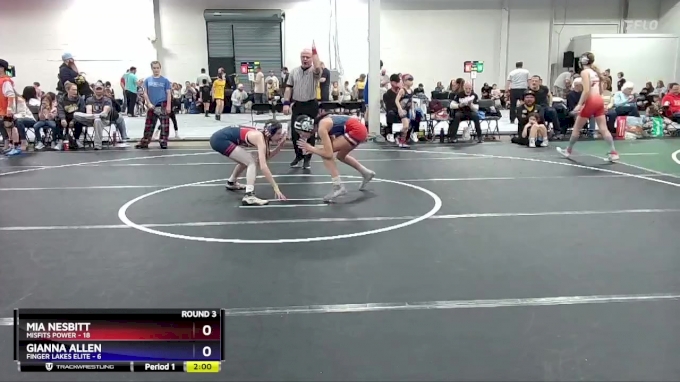 80 lbs Round 3 (6 Team) - Mia Nesbitt, Misfits Power vs Gianna Allen ...