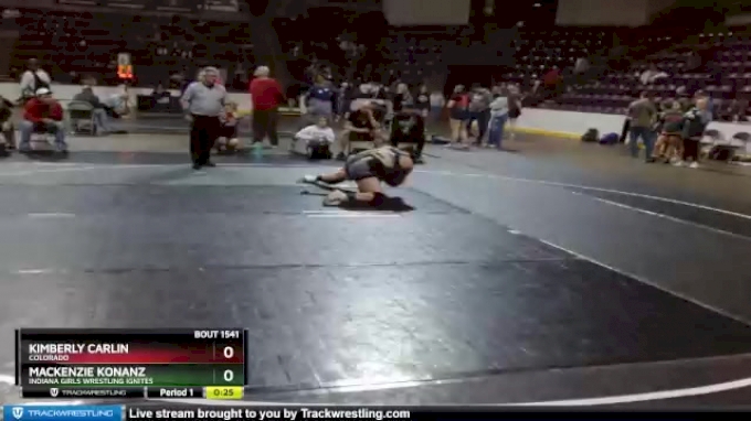 164 lbs Cons. Round 4 - MacKenzie Konanz, Indiana Girls Wrestling ...