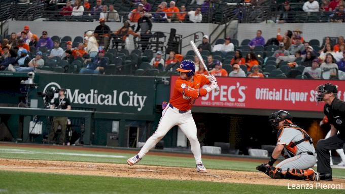 Clemson Baseball Scores 6-5 Opening Day Win Over OSU At Globe Life ...